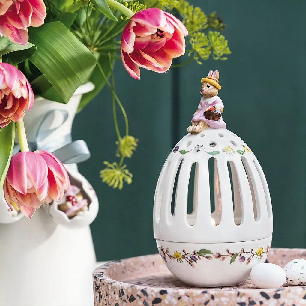 Villeroy&Boch Bunny Tales svícen ve tvaru vejce, Anna 88 mm