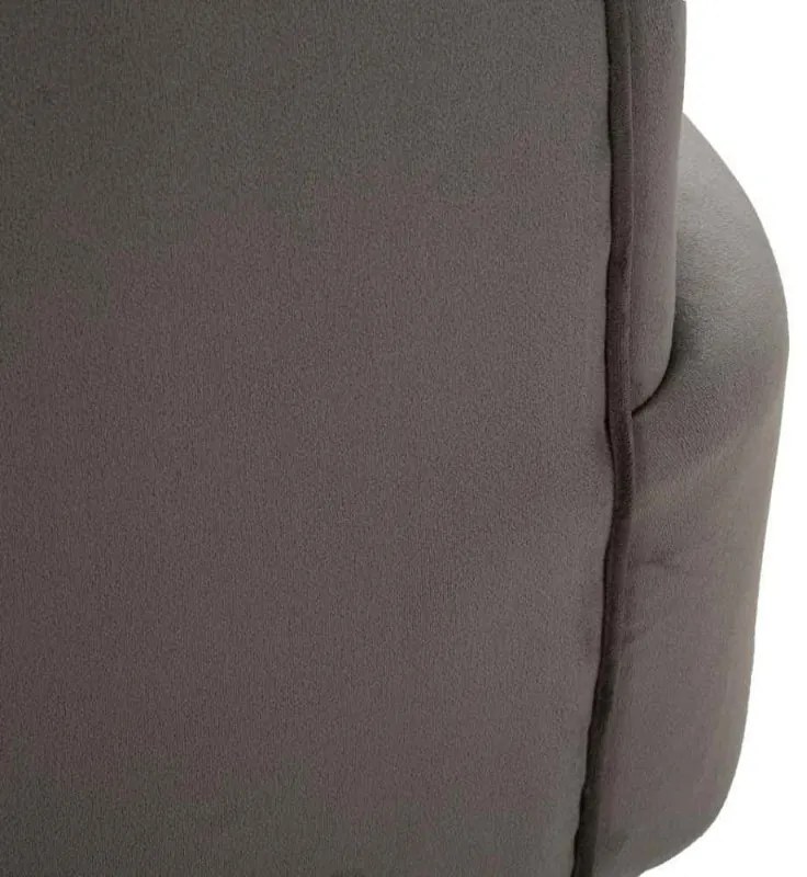 Designové křeslo Caerwyn šedé