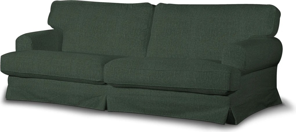 Potah na pohovku IKEA Ekeskog rozkládací barva zelená látka pletený vzor