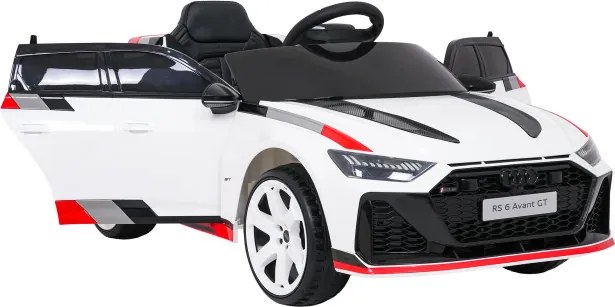 Elektrické autíčko Audi RS6 Avant GT bílé
