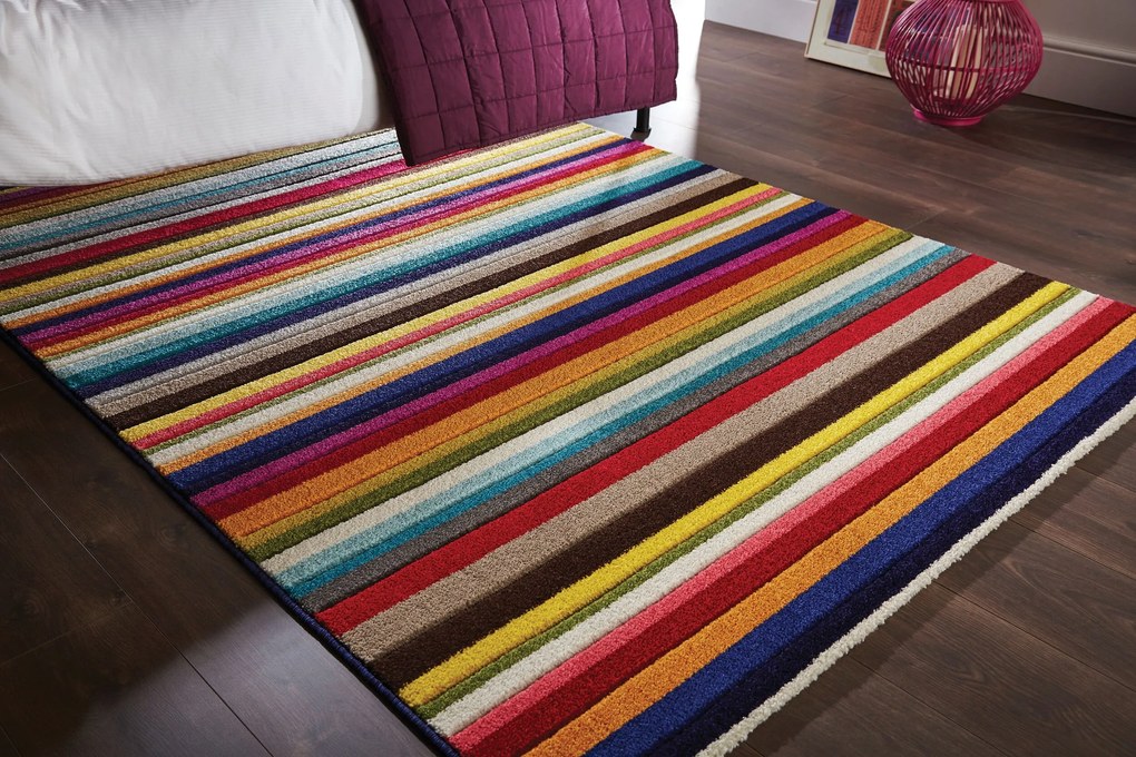 AKCIA: 200x290 cm Kusový koberec Spectrum Tango Multi, viacfarebná, obývacia izba, Flair Rugs