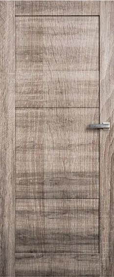 Interiérové dveře vasco doors TEO plné, model 1 Průchozí rozměr: 70 x 197 cm, Orientace dveří: Levé dveře, Dekor: Dub riviera