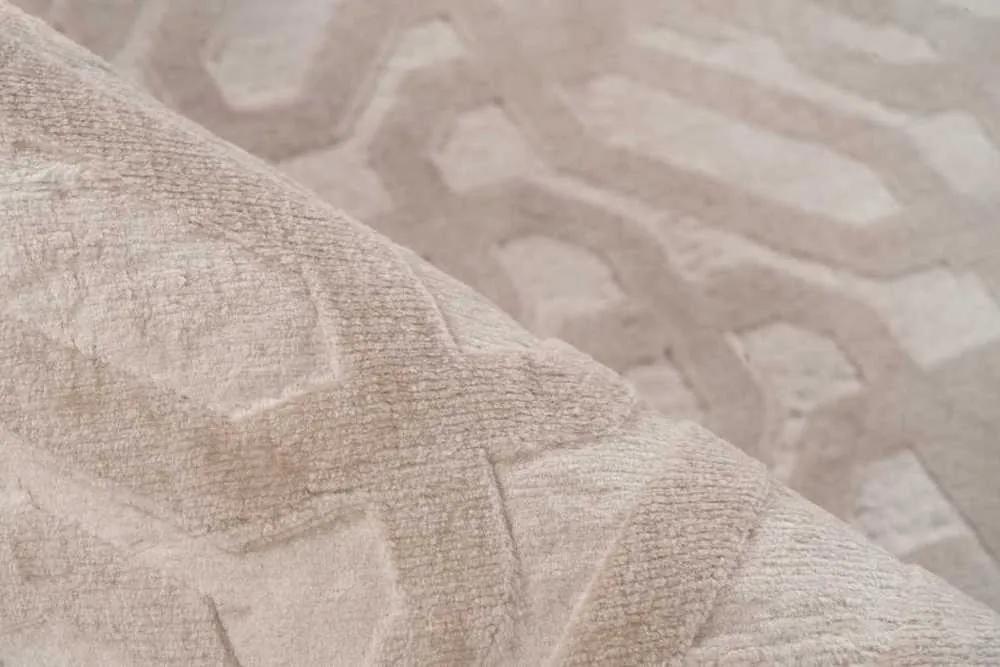 Lalee Kusový koberec Damla 210 Light Taupe Rozměr koberce: 80 x 280 cm