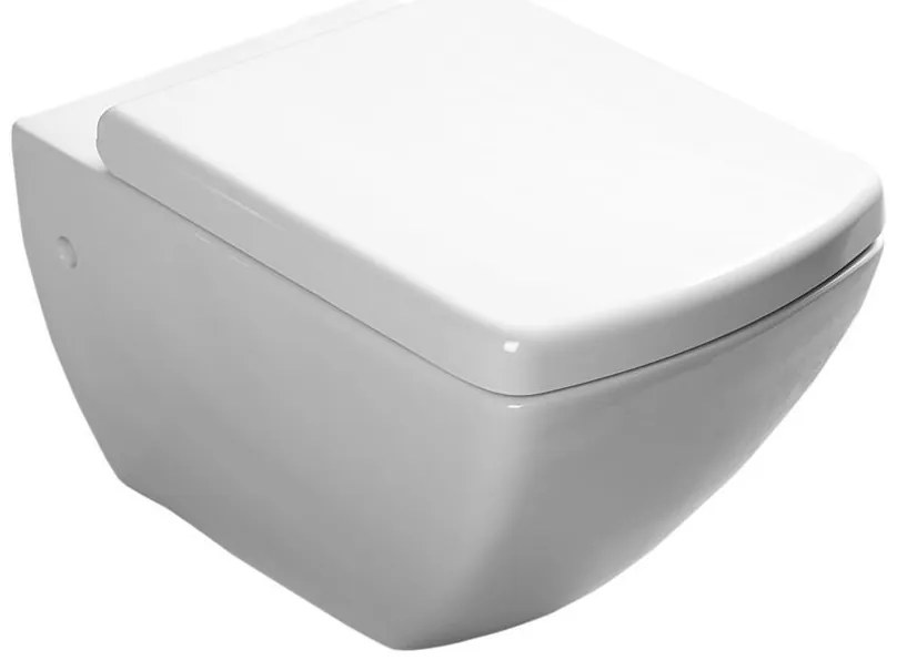 Isvea, SOLUZIONE WC sedátko, Soft Close, bílá (Purity), 40S30700I
