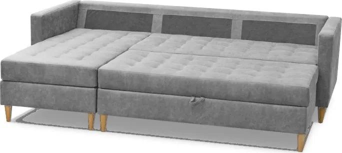 Casarredo - Komfort nábytek Rohová sedačka a taburet FELICIA výběr látek SK3 | potah: solar 99