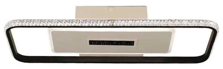 NEDES LED Stmívatelné svítidlo LED/75W/230V 3000-6500K bílá/černá + dálkové ovládání TA1331/WB
