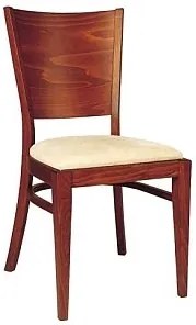 TON alternativ Dřevěná židle Norma s čalouněným sedákem 313 917 313 917