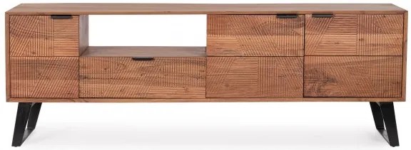 BIZZOTTO TV stolek ISAR 175 cm hnědý