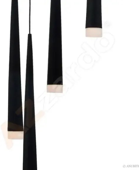 Minimalistické svítidlo Stylo 1 černé