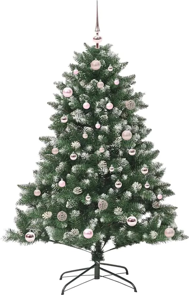 Umělý vánoční stromeček Zelená 150 cm PVC, plast a ocel 3395223
