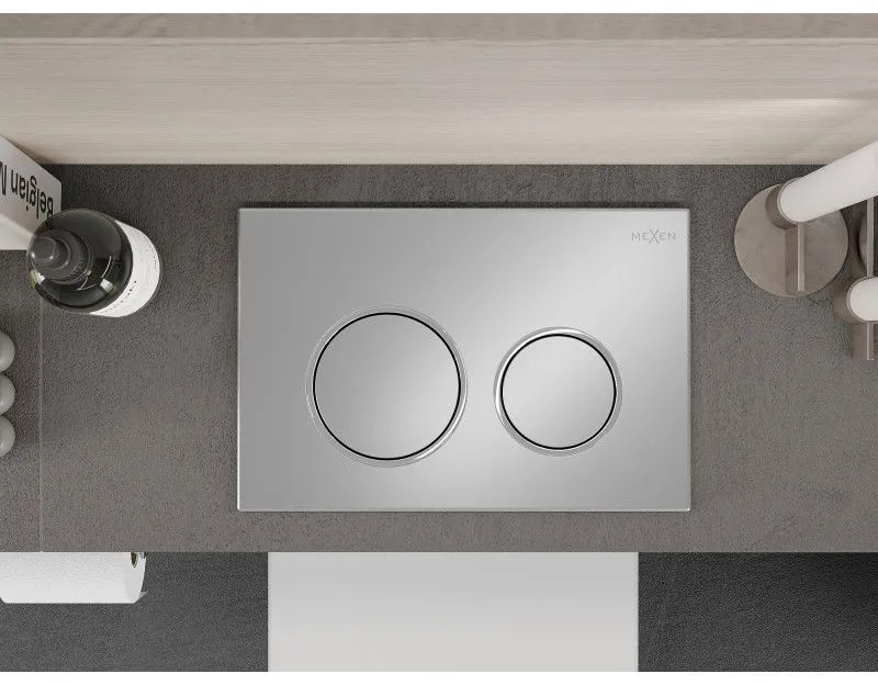 Mexen FENIX 07 - TLAČÍTKO PRO Mexen MODUL FENIX XS, chrom matný - 600702