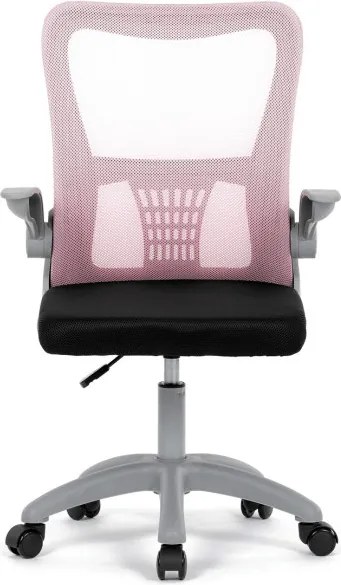 Dětská otočná židle růžová KA-K2008 PINK