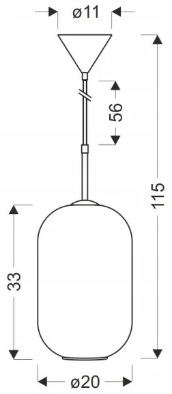 Lustr na lanku CRESTO 1xE27/40W/230V bílá/zlatá