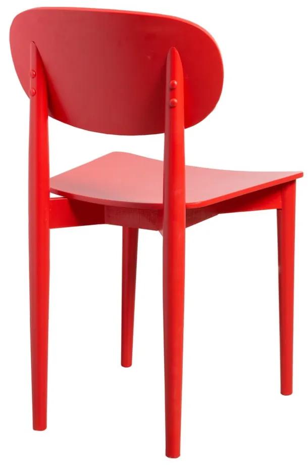 Červená jídelní židle – Really Nice Things