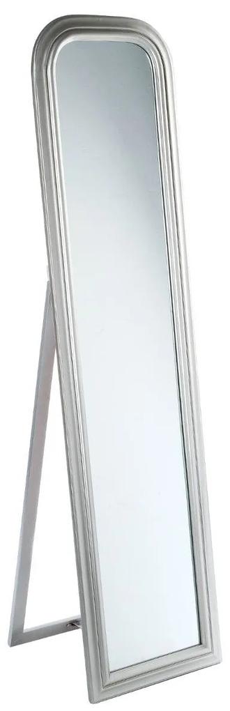 Stojící zrcátko ADELE, 40x160 cm, barva stříbrná