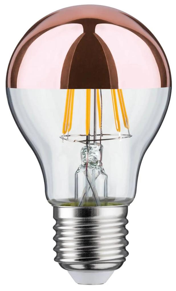 Paulmann LED zrcadlená žárovka E27 6,5W 827 měď