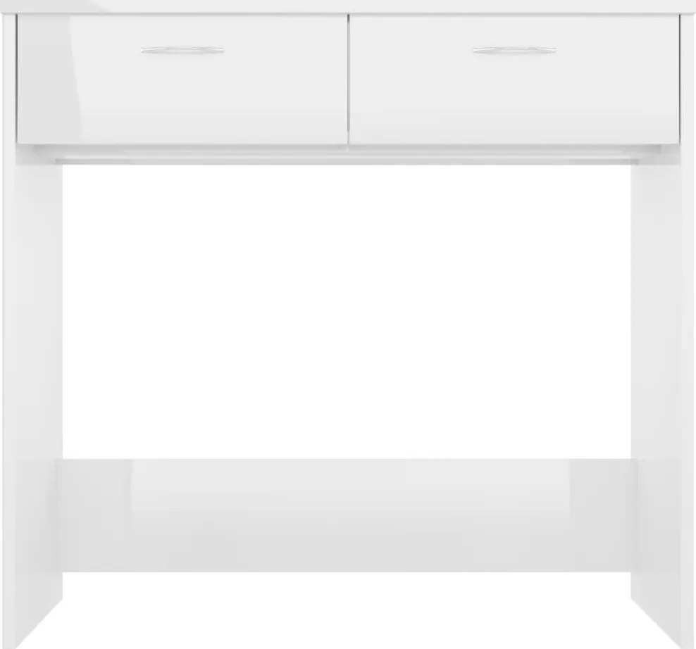 vidaXL Psací stůl 80 x 40 x 75 cm dřevotříska [801356] Barva: Černá