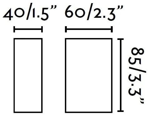 FARO 70567N - LED Venkovní nástěnné svítidlo CANON LED/4W/230V IP44