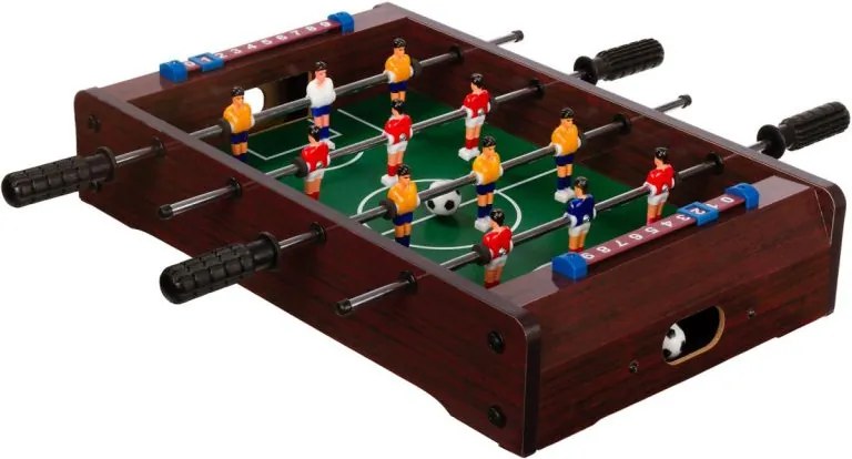 Tuin 40693 Mini stolní fotbal fotbálek 51 x 31 x 8 cm - tmavý