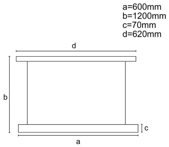 LED Stmívatelný lustr na lanku LED/45W/230V černá + dálkové ovládání