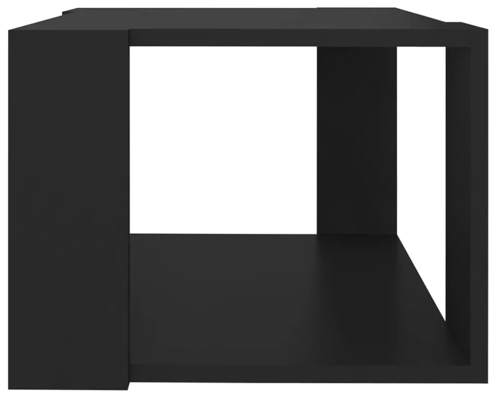Konferenční stolek černý 40 x 40 x 30 cm kompozitní dřevo - Default Title