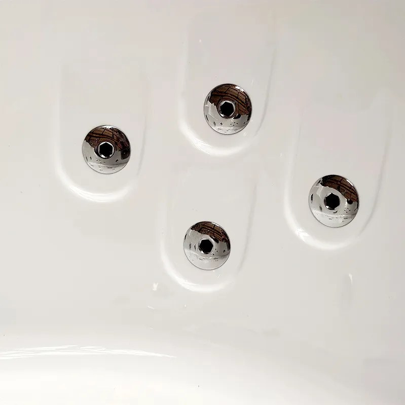 BPS-koupelny Hydromasážní vířivá vana Orino 632 135x135 s ohřevem vody