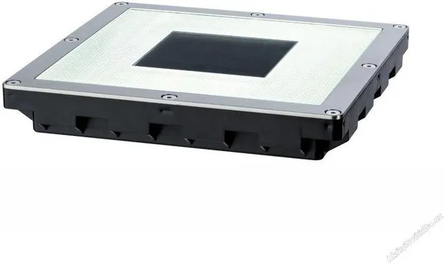 P 93834 Solární zápustné svítidlo Cube IP67 LED, ušlecht.ocel 2x0,6W, 2700K, 7,5 lm - PAULMANN