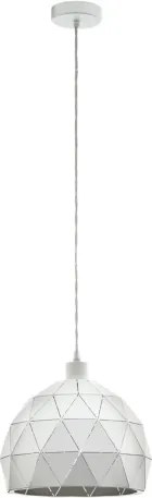 Lustr EGLO Roccaforte 97854 bílá E27 60W