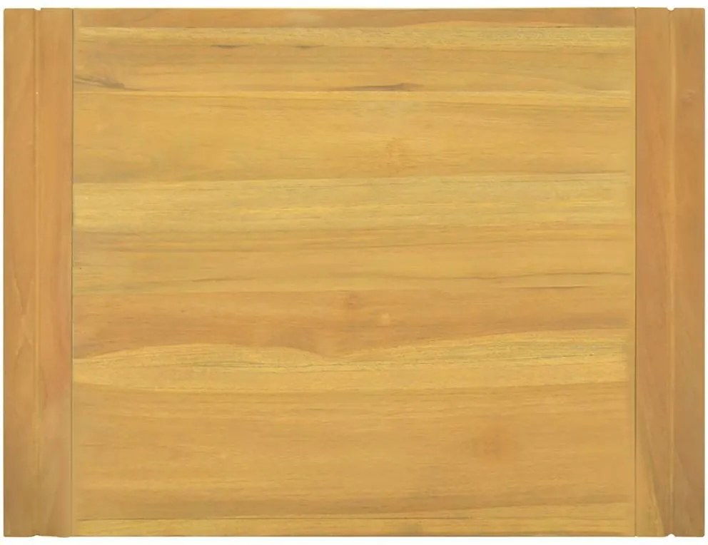 Nástěnná koupelnová skříňka 60 x 45 x 35 cm masivní teak 338234