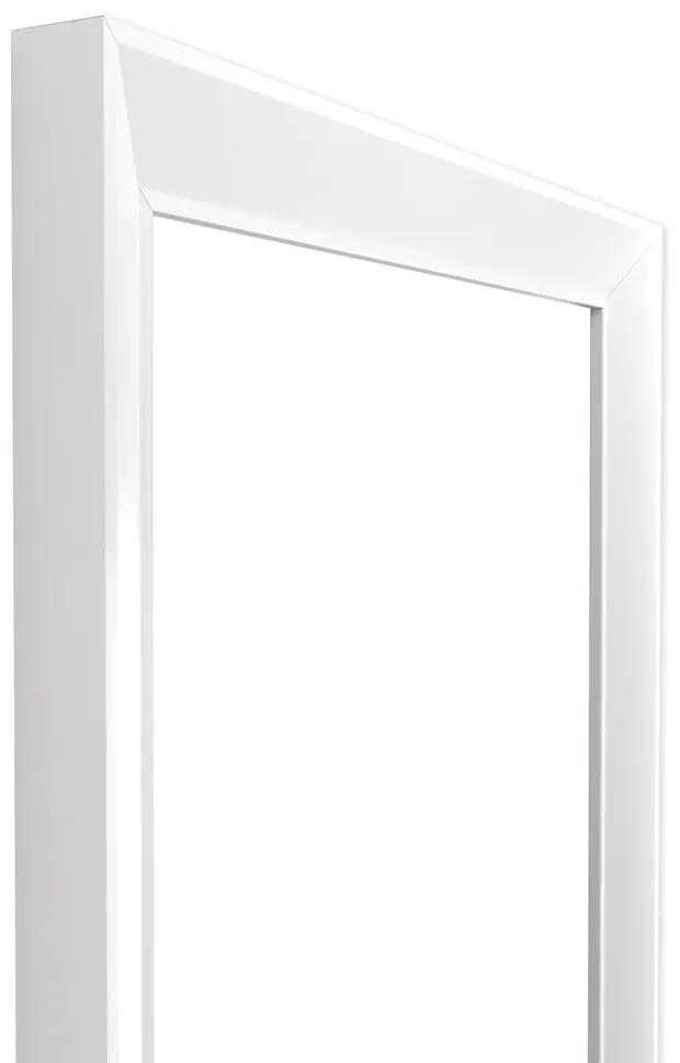 Nástěnné zrcadlo v bílém rámu Styler Parisienne, 47 x 147 cm