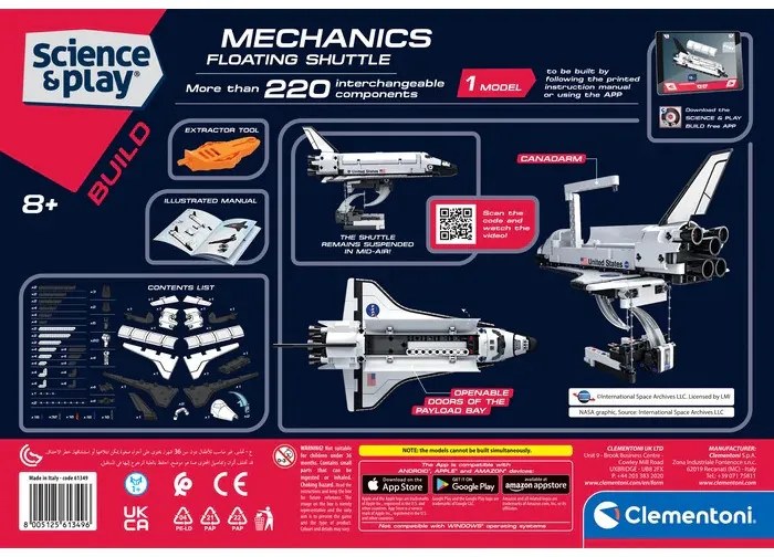 Mechanická laboratoř - Raketoplán NASA