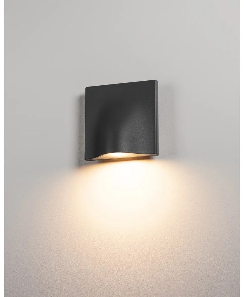 SLV 1002504 Vilua, venkovní nástěnné svítidlo, LED 16W 3000K, 20x20cm, IP54