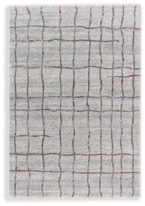 Moderní Kusový koberec Savona 193017 Mříž Lilek Typ: 67x130 cm