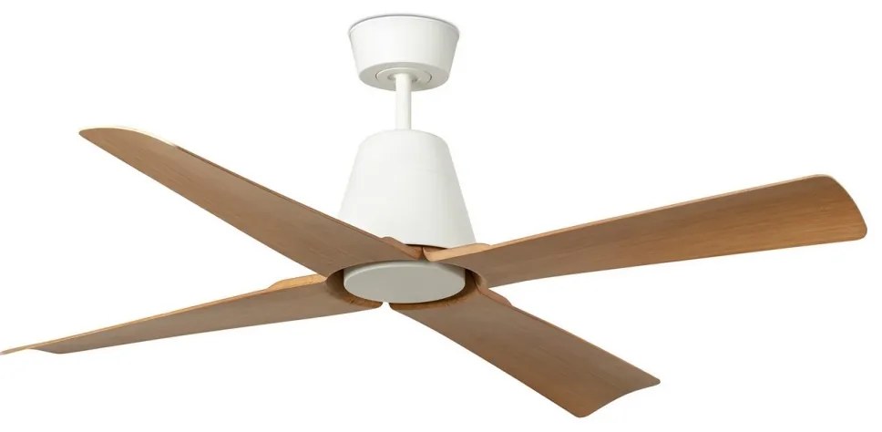 FARO 34105 - Stropní ventilátor TYPHOON M hnědá/bílá pr. 130 cm IP44 + DO