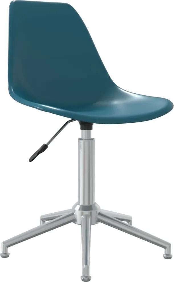 vidaXL Otočné jídelní židle 4 ks PP [3085312] Barva: světle šedá