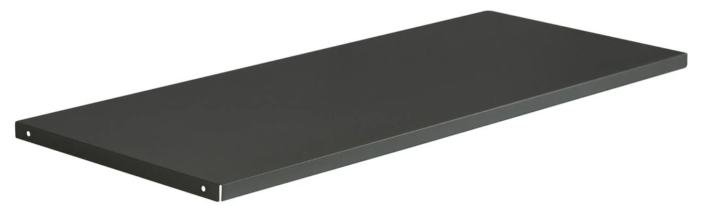 Kovová police pro spisovéskříň, 900 x 20 x 360 mm, antracitová