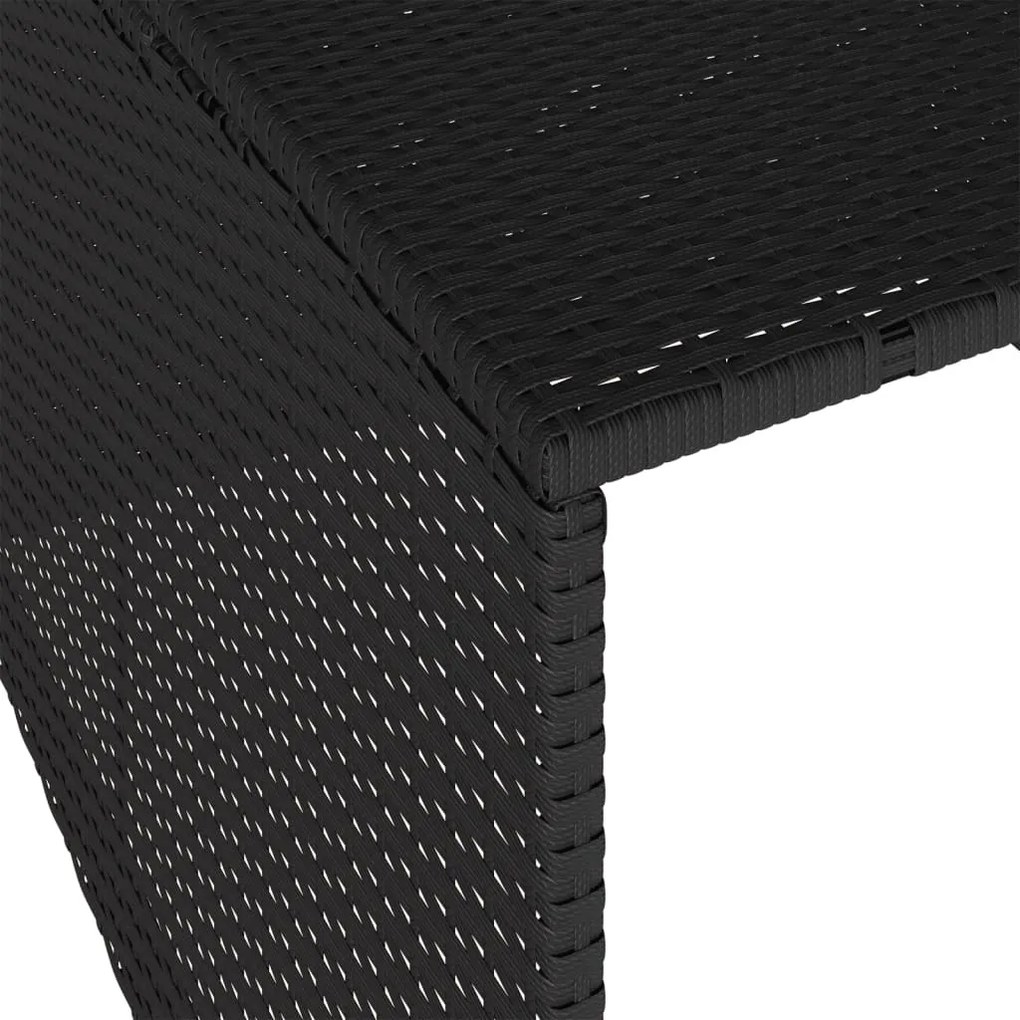 vidaXL Garáž pro robotickou sekačku 86x90x52/57 cm polyratan [365404] Barva: Hnědá