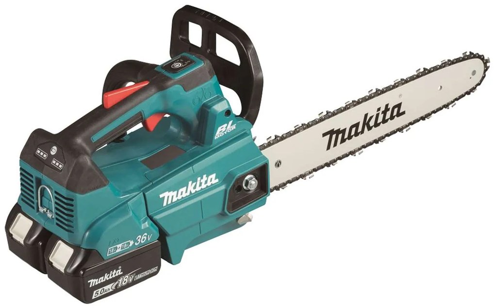 Makita - 18V AKU řetězová pila 30 cm, 2x aku 5,0 Ah, nabíječka DUC306PT2B