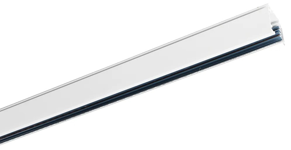 150 cm Bílá kolejnice pro 3-fázovou kolejnicí