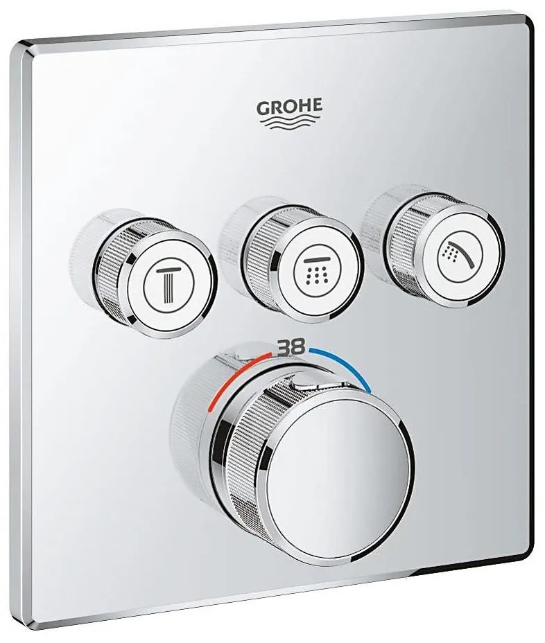 GROHE 29126000 - Termostatická baterie GROHTHERM SMARTCONTROL lesklý chrom