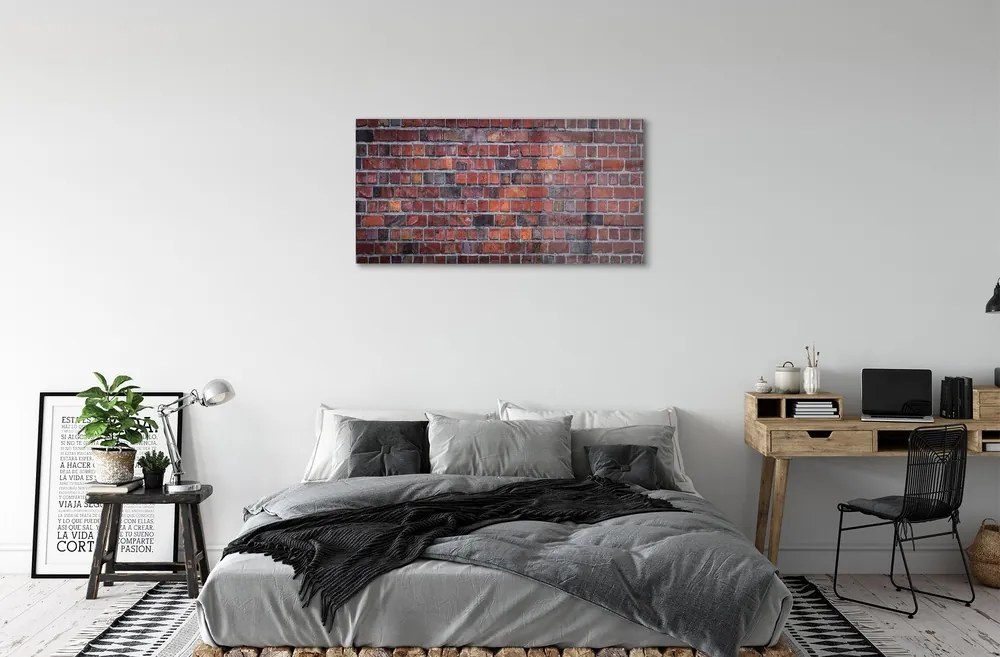 Obraz na skle Cihlové zdi wall 120x60 cm