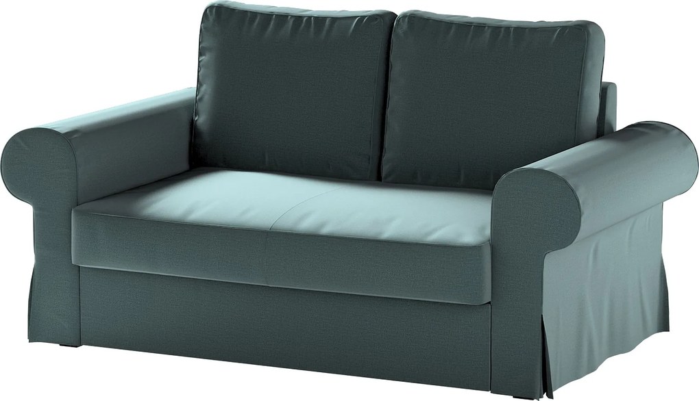 Potah na pohovku IKEA Backabro 2-místná, rozkládací barva zelená látka sametová