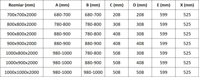 Mexen Exo, pětiúhelníkový výklopný sprchový kout 80 x 80 cm, čiré sklo, zlatá, 812-080-080-50-00