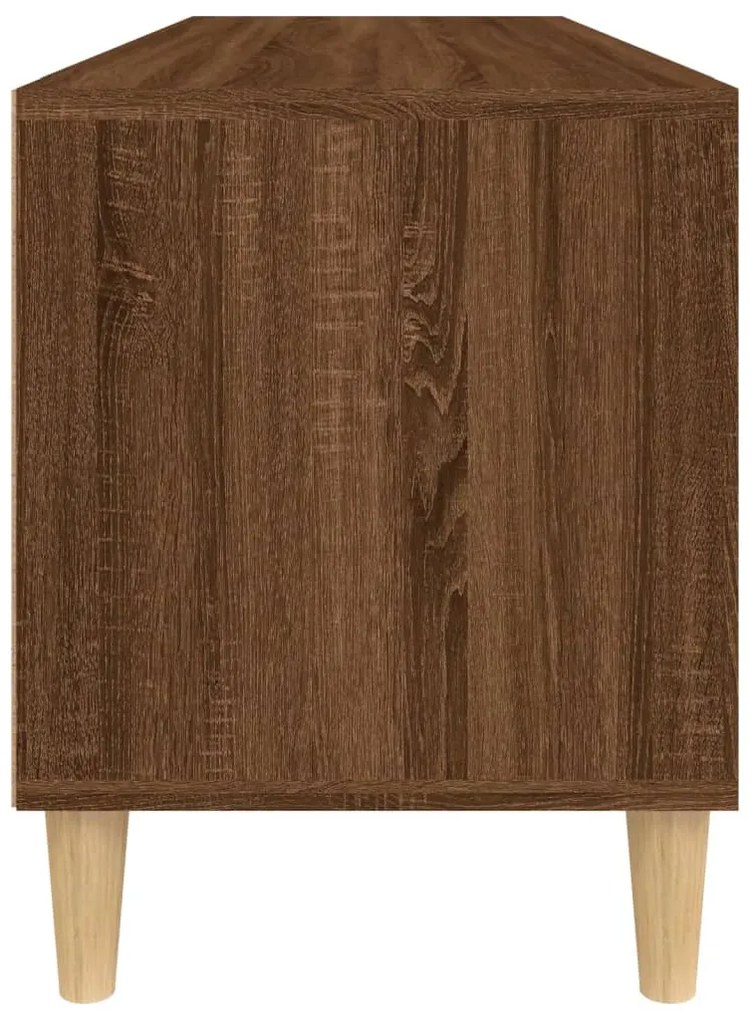 TV skříňka hnědý dub 100 x 34,5 x 44,5 cm kompozitní dřevo - Default Title