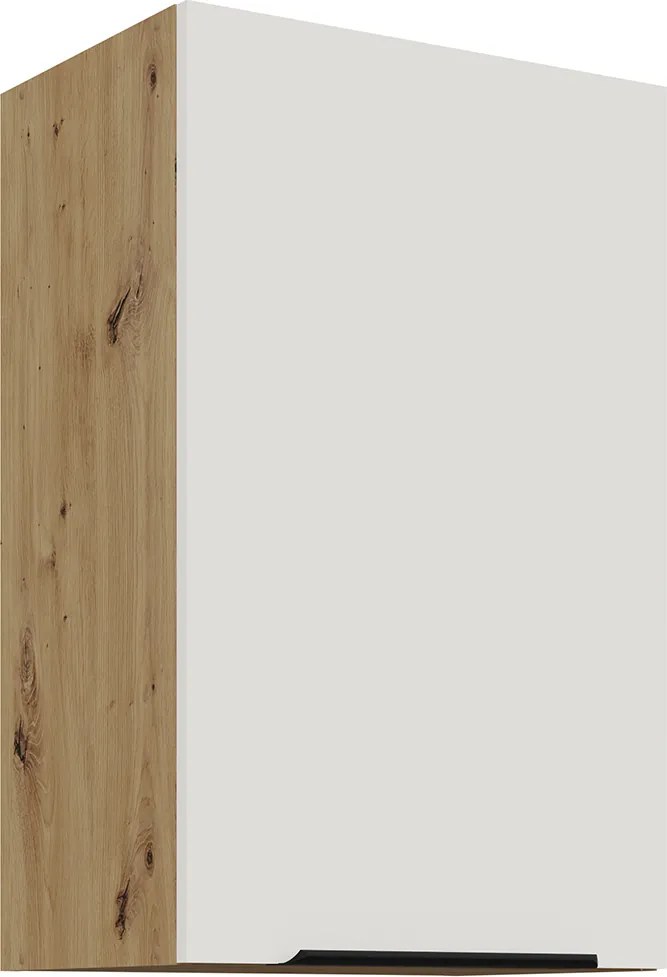 ARIA az | horní skříňka 45 G-72 1F policová | 45 cm | ANTI FINGERPRINT povrch | artisan/bílá