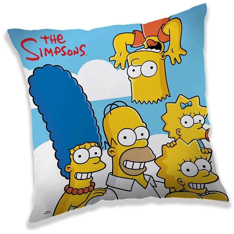 JERRY FABRICS Polštářek Simpsons clouds 40/40