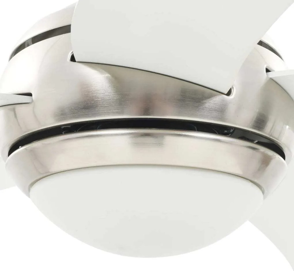 vidaXL Ozdobný stropní ventilátor se světlem 128 cm [50538] Barva: Hnědá