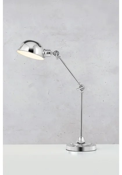 Markslöjd 108583 - Stolní lampa PORTLAND 1xE27/40W/230V lesklý chrom