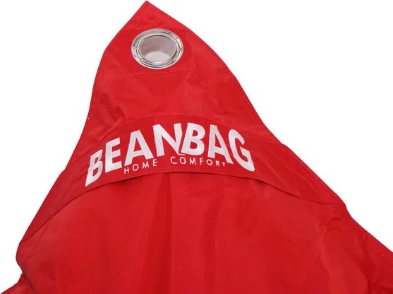 BeanBag Sedací pytel 189x140 comfort s popruhy scarlet rose