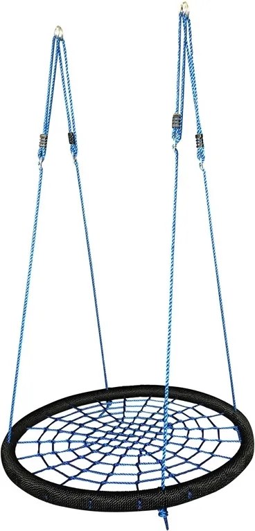 Marimex MA56654 houpačka ve tvaru kruhu 100 cm černá/modrá